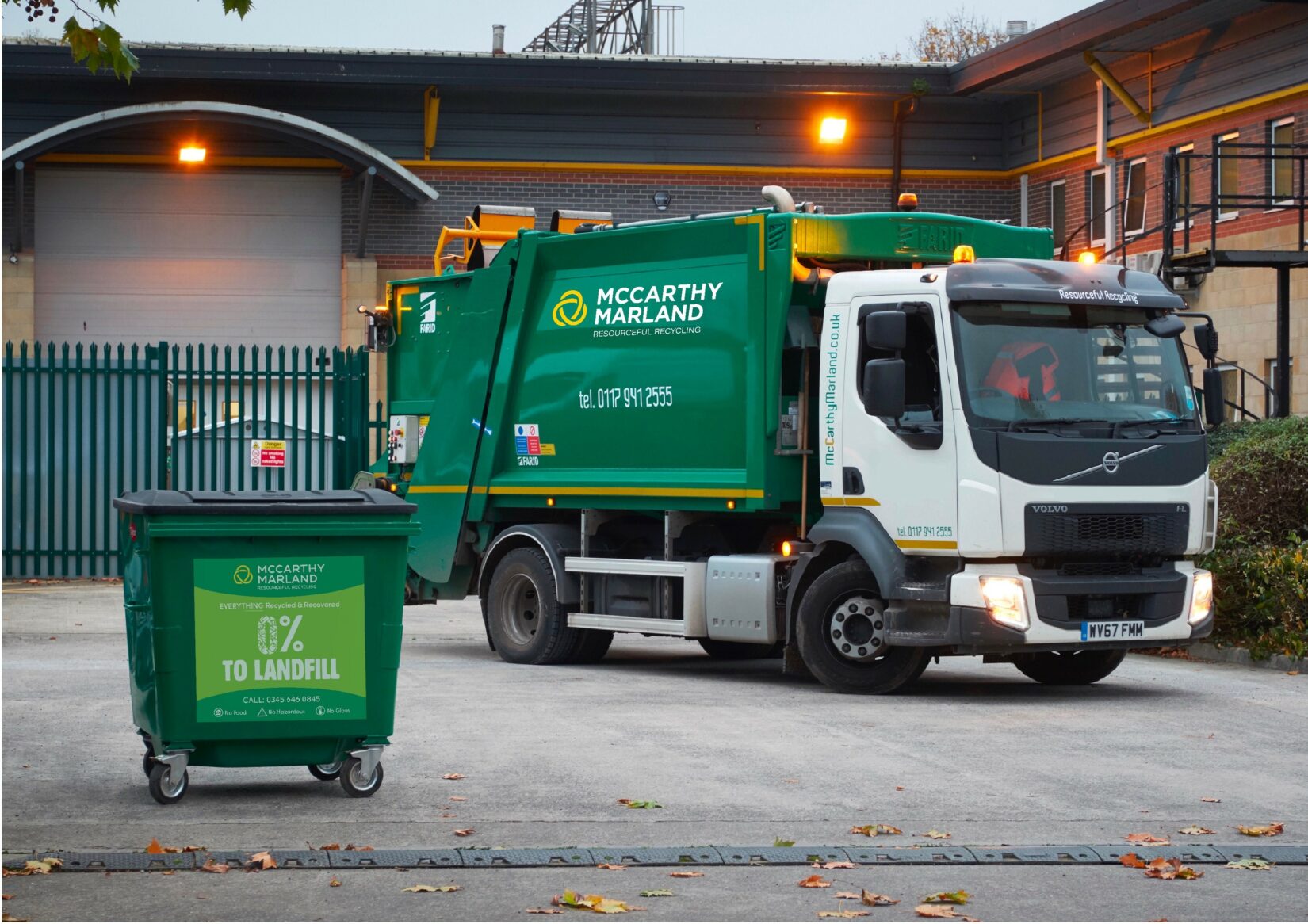 Recycling & Recovery Bin Hire - McCarthy Marland