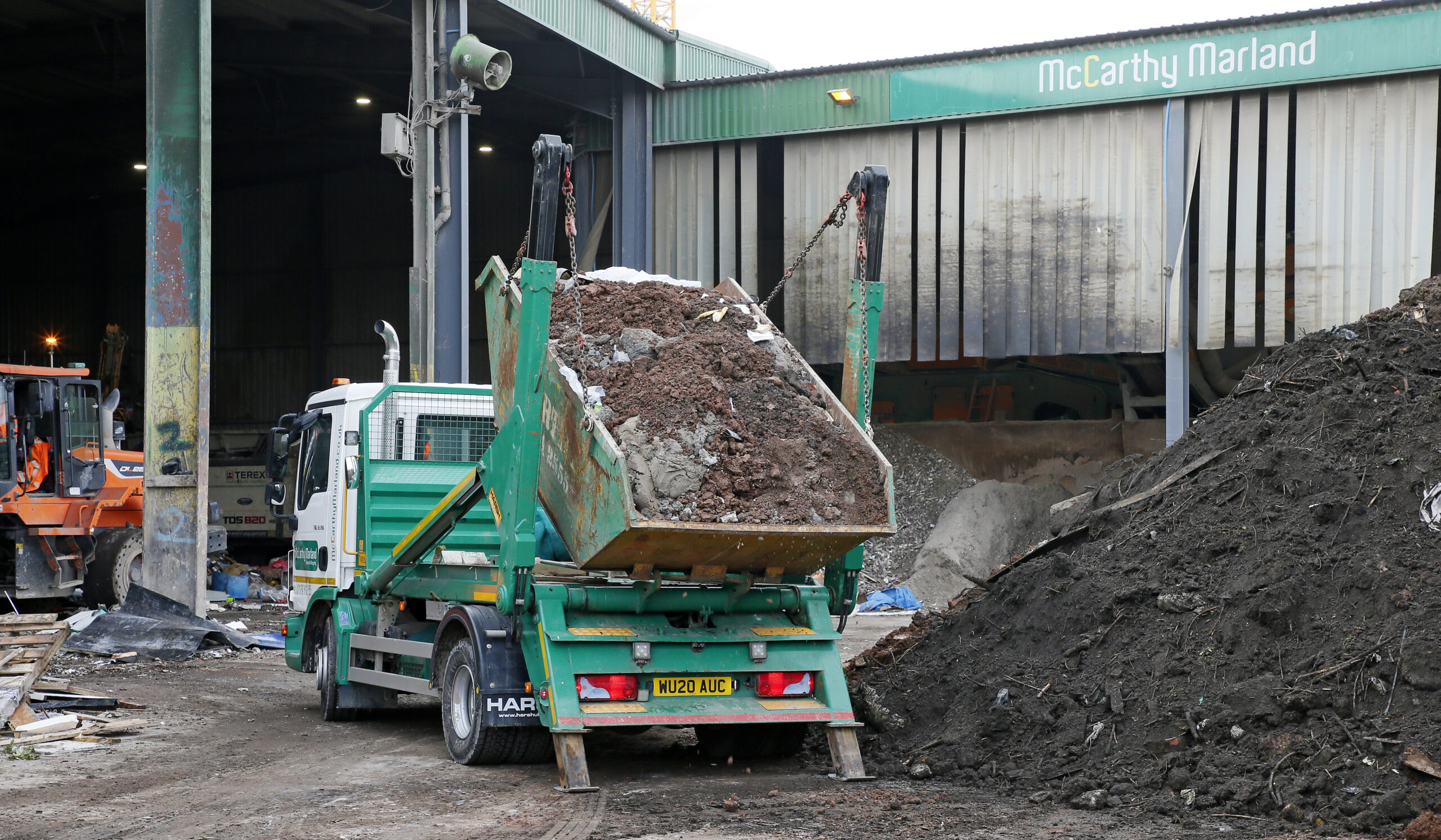 Caged Tipper Hire | McCarthy Marland